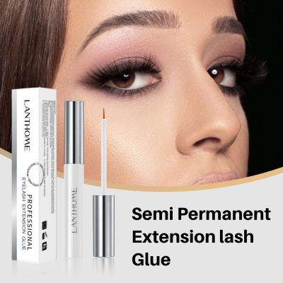China 10ml False Eyelash Glue Fast Drying Oil Resistant Waterproof Latex Eyelash Extension Glue for sale
