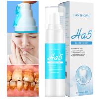 China HA5 Hyaluronic Acid Toothpaste 30ml Teeth Whitening Stain Removal Bad Breath Repair for sale