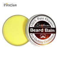 China Yellow Paste Firstsun Men Beard Wax Balm Hydrogenated Taste for sale