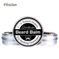 China Yellow Paste Firstsun Men Beard Wax Balm Hydrogenated Taste for sale