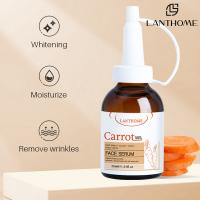 China Portulaca Extract Organic Face Serum 30ml Carrot Vitamin E Brightening for sale