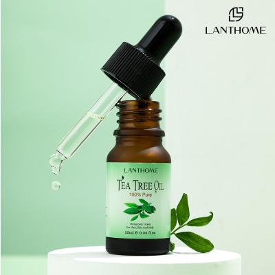 China Organic Tea Tree Essential Oil 10ml for Hair Growth Scalp Care OEM ODM for sale