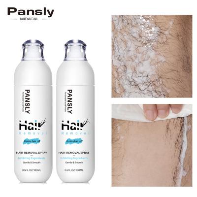 China Pansly Semi Permanent Hair Removal Spray 100ml OEM ODM Smooth Hair Inhibiting for sale