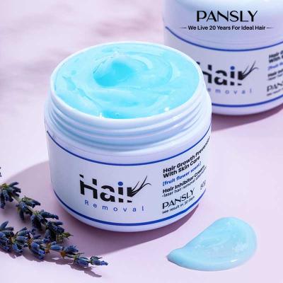 China Light Blue Hair Growth Inhibitor Lotion Stop Hair Regrowth OEM ODM 30 Days Effect for sale