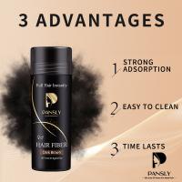 China Lanthome Hair Fibers Powder for Thinning Hair 27.5g Natural Plant Based for sale