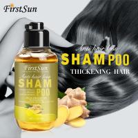 China Firstsun Ginger Shampoo for Hair Growth 100ml Organic Anti Hair Loss Moisturizing Shampoo for sale