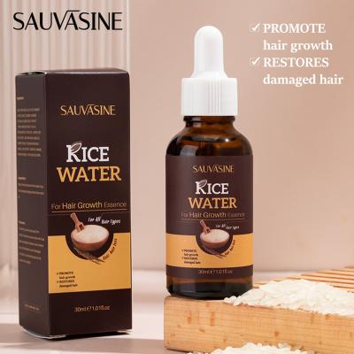 China Rice Water Hair Growth Serum 30ml Biotin Hair Care Loss Treatment Fast Improve for sale