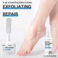 China Green Tea Foot Crack Cream OEM ODM Foot Peeling Spray 50ml Exfoliating Repair for sale