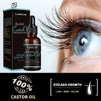 China Lanthome Eyelash Growth Black Castor Oil For Lash Growth 30ml / Bottle for sale