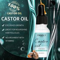 China 100% Pure Castor Oil Eyelash Growth Serum 10ml Hair Enhancer for Men Women for sale