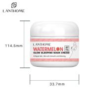 China Watermelon Glow Hyaluronic Acid Sleeping Face Mask 50g Firming Nourishing for sale