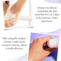 China Semi Permanent Hair Inhibitor Deodorant Stick 72h Odor Control Underarm Cream for sale