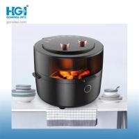 China Black Manual Crisp Countertop Convection Oven 8L 1350W for sale