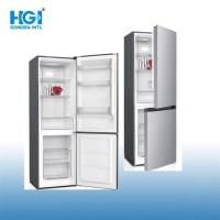China Upright No Frost Double Door Depth Bottom Freezer Fridge White for sale