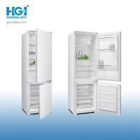 China Build In LED Double Door Bottom Freezer With Drawers for sale
