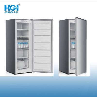 China Single Door Upright Freezer Frost Free Electronic Control for sale