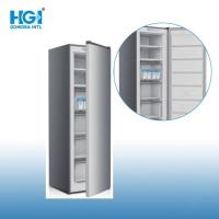 China Electronic Control Top Display Single Door Frost Free Freezers With Trays for sale