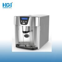 China Home Table Top Stainless Steel Ice Maker With Water Dispenser for sale