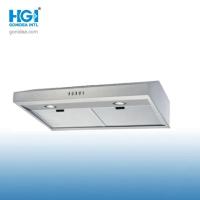 China Wall Mounted Ventilator Slim Cooker Hood Silver Kitchen Appliance for sale