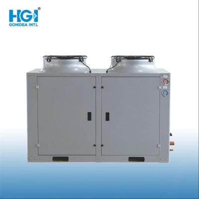 China 3P / 380V / 50Hz Commercial Compression Cooler Condensing Unit High Efficiency for sale