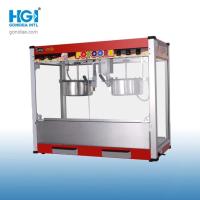 China Stainless Steel Electrical Commercial Popcorn Maker Machine Twin Pot Table Top for sale