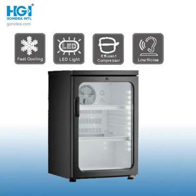 China Mini Table Top Upright Showcase Cooler Ideal For Displaying And Cooling for sale