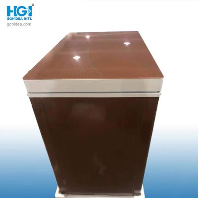 China 150L Glass Door Deep Chest Freezer Energy Saving Low Temperature -25 Degree for sale