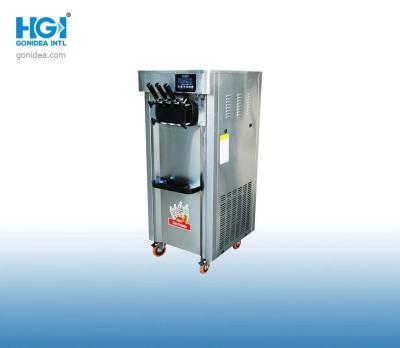 China Stainless Steel Fruit Ice Cream Maker Machine Bql-9636 Electric Power for sale