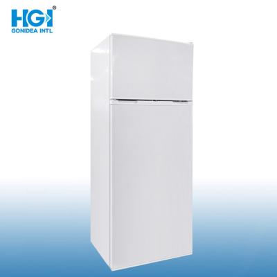 China Edit Double Door Big Capacity Top Freezer Fridge Defrost Home Use Upright Refrigerator Bcd-280 for sale