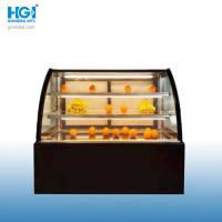 China 1.8m Commercial Cake Showcase Glass Cooler Bakery Display Cabinet Showcase Hcs-18 for sale