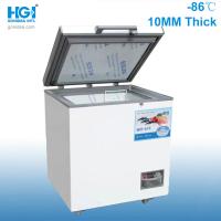 China 88L -86c Low Temperature Freezer Stainless Steel Inner 10mm Foaming Door Cooling Freezer Dw-86W88 for sale