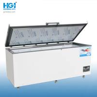 China 45c Ultra Low Temperature Single Door Stainless Steel Inner 90mm Super Thick Chest Energy Saving Freezer Dw-45W1280 for sale