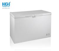 China Mechanical Temperature Control Deep Chest Freezer Manual Defrost Type Noise Level 45dB Designed for Food Preservation and Storage for sale