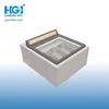 China 158 Liter Direct Cooling Freezer with R290 Refrigerant and Curved Glass Door - Commercial Desktop Freezer for sale