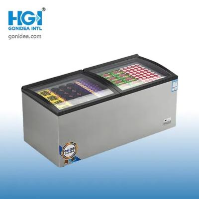 China Factory Price Commercial Ice Cream Gelato Display Freezer Frozen Food Display Cabinet for sale