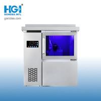 China 100kg Square Automatic Ice Maker Machine with Stainless Steel Body for Commercial and Household Use for sale
