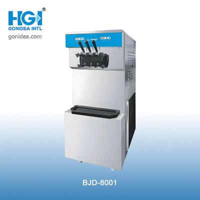 China Vertical Double-Cylinder Ice Cream Machine BJD-8001 for sale