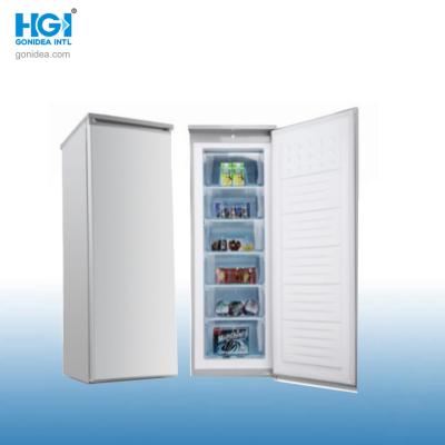 China Hgi Commerical Upright Freezer Single Door Deforst Refrigerator Bd-180 for sale