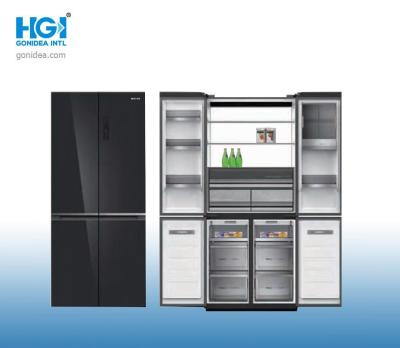 China Mulit Door No Frost Home Use Big Capacity Freezer Built in Refrigerator Bcd-512wga for sale