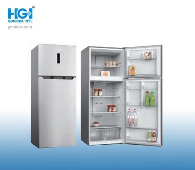 China Total No Frost Top Freezer Glass Door LED Light Refrigerator Bcd-590W for sale