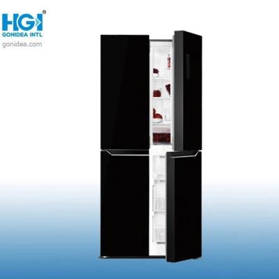 China 4 Door French Door Frost Free Stainless Steel Refrigerator Freezer FF4-48 for sale