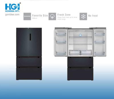 China Bcd-575W No Frost Free Refrigerator French Door Big Refrigerator for sale