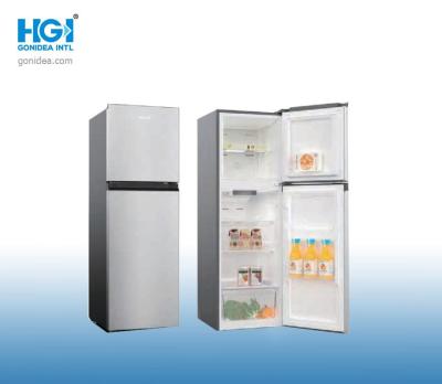 China Home Use No Frost Top Freezer Glass Door Refrigerator Bcd-215W for sale