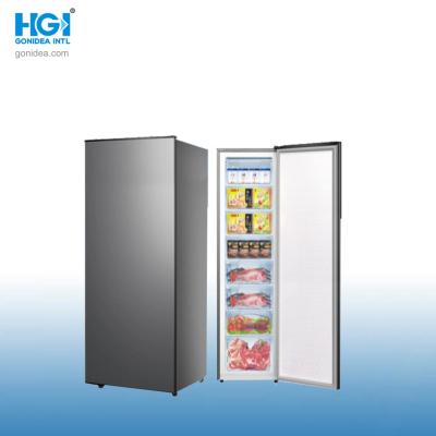 China Portable Upright Freezer Single Door Deforst Refrigerator Bd-160 for sale