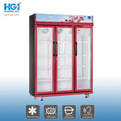 China 1000 Liters Chinese Suppliers Custom Freezer No Frost Upright Freezing Showcase Fridge Sc-1140 for sale