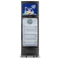 China Hihg Quality Fridge Vertical Upright Showcase Glass Door Beverage Cooler for Beer and Drinks Scd-270 for sale
