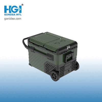 China DC12V/24V Dual Zone Car Freezer Home & Car Use Edw35 for sale