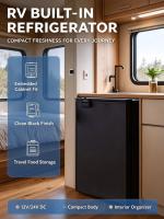 China Camper Van Built-in Fridge Dual Zones Refrigeration Pft-RV65A for sale
