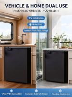 China Camper Van Built-in Fridge Dual Zones Refrigeration Pft-RV65A for sale