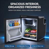China Camper Van Built-in Fridge Dual Zones Refrigeration Pft-RV65A for sale